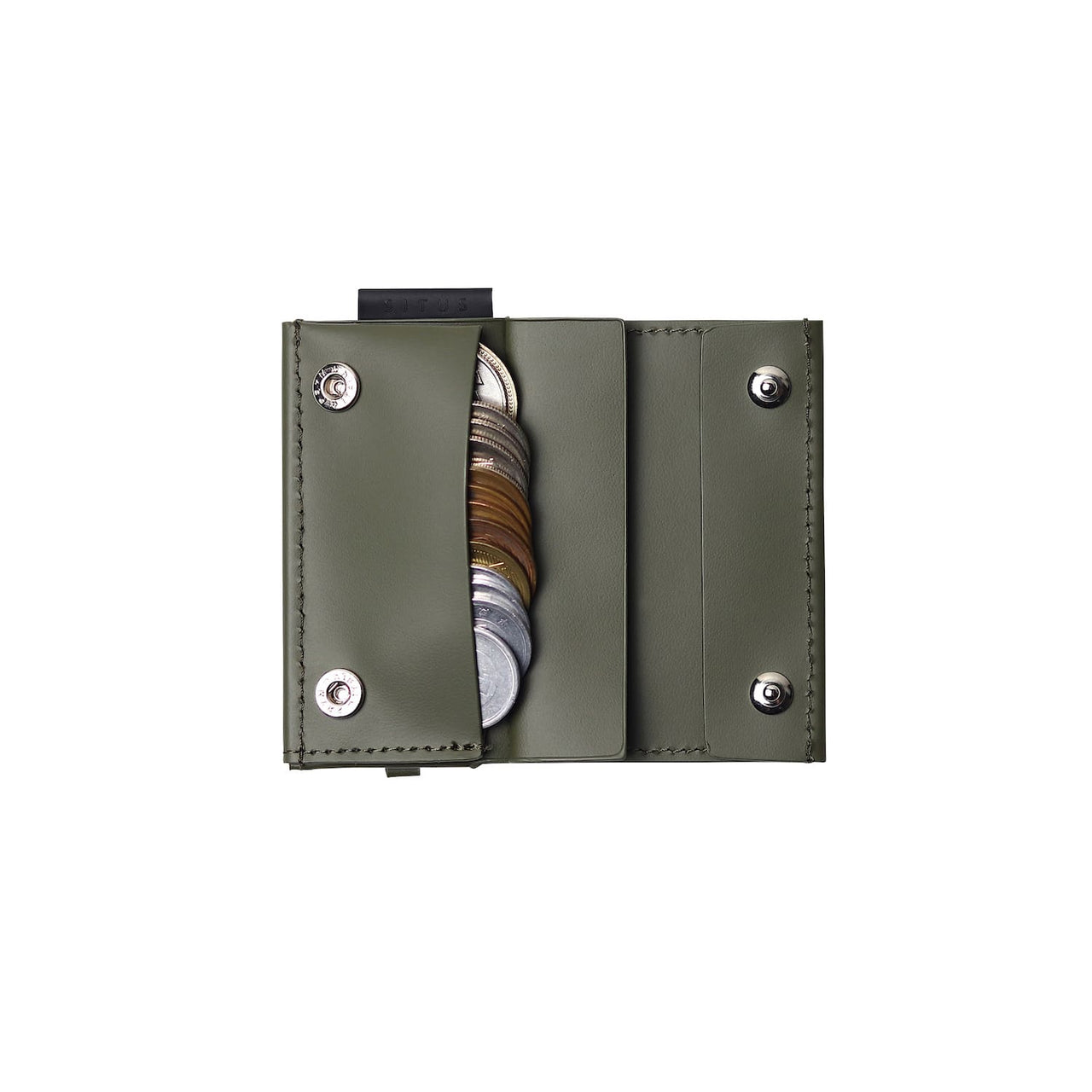 SITUS Micro Wallet Recycled Leather | Olive Green – SITUS.TOKYO