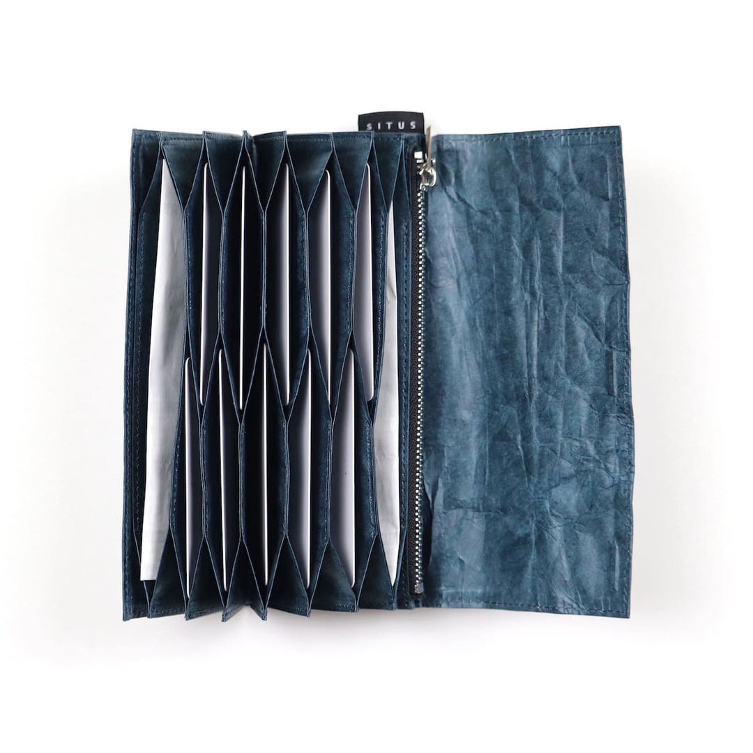 SITUS Short Slim Wallet Tyvek® | Midnight Blue – SITUS.TOKYO