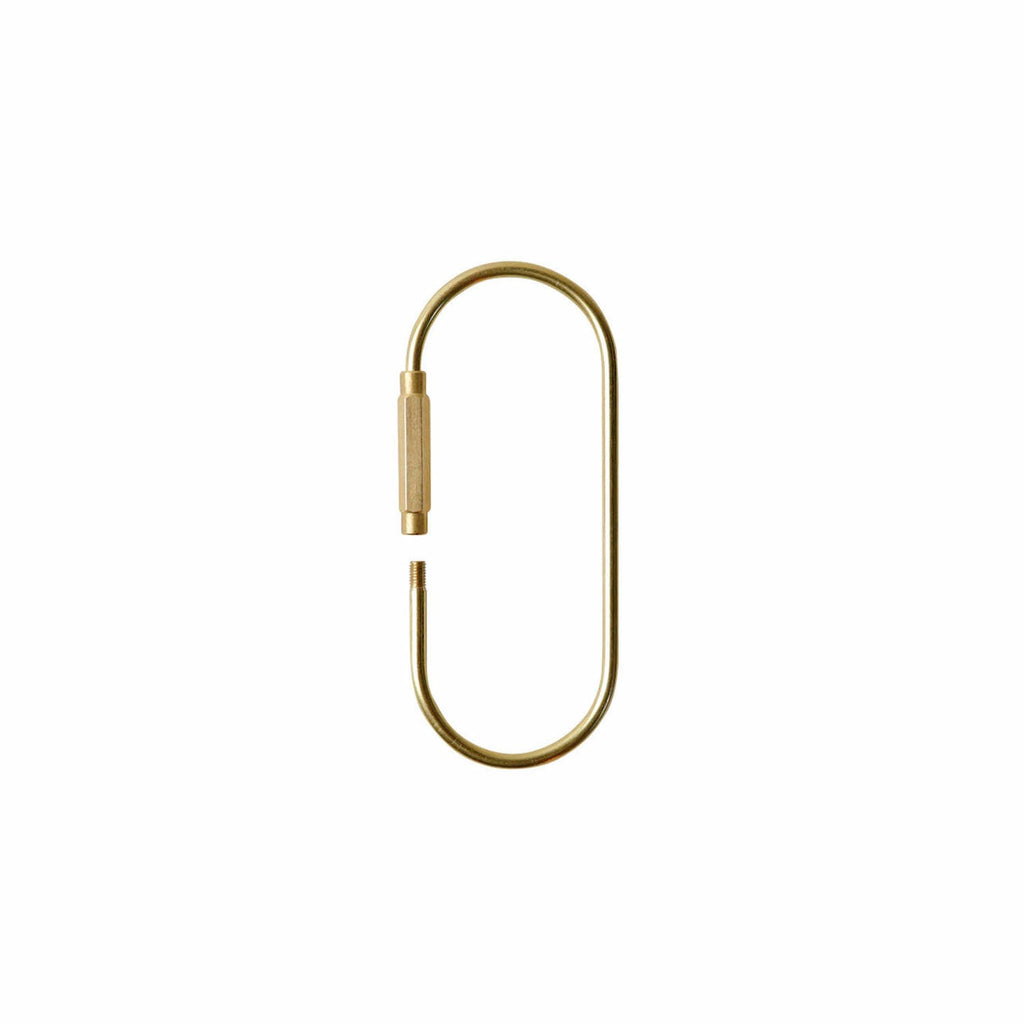SITUS Brass Screw Lock Keychain | Pill Shape – SITUS.TOKYO